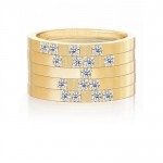 "DREAM" ROSE Gold Union Ring CODE LOVE