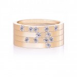 "LIVE" Rose Gold Union Ring CODE LOVE