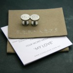 CODE LOVE - Morse code jewellery - "MY LOVE" cufflinks a fabulous ...