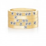 "PEACE" ROSE Gold Union Ring CODE LOVE